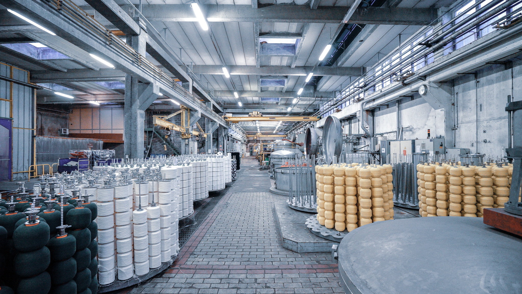 Decoster Caulliez / Teinturier fil / Bobinage & traitement / Made in France